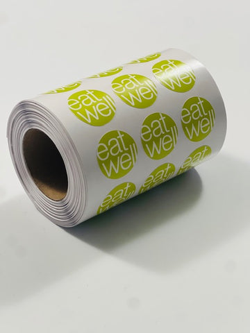 Custom Circle Vinyl Labels - Premium Circle Labels That Add a Clean ...